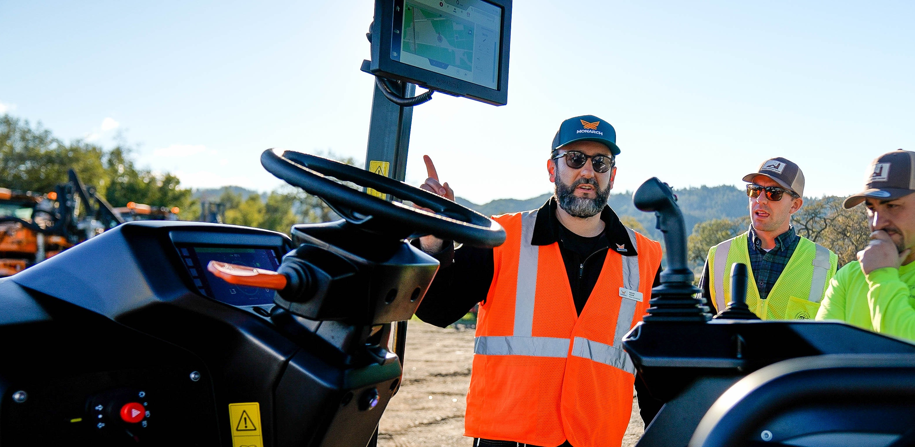 Monarch Tractor Electric Tractor | Contact a Specialist