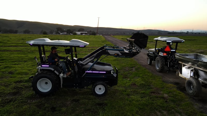 MK-V Utility Front Loader | Monarch Tractor