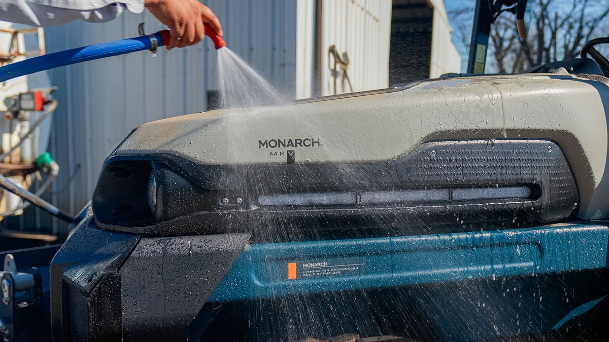 MK-V Dairy Feed Pusher | Monarch Tractor