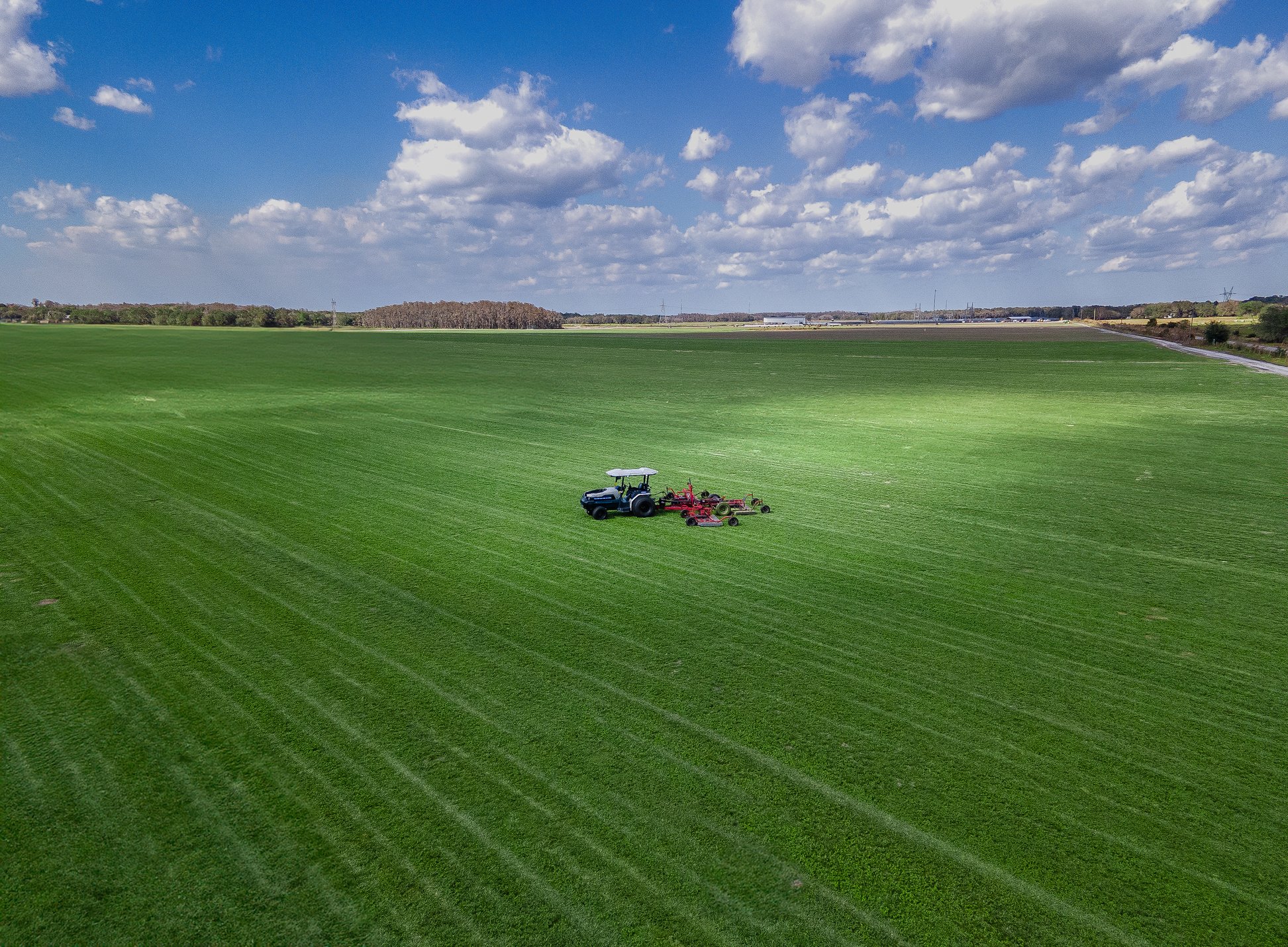 Harnessing Autonomous Electric Tractors for Sod Farming - Blog