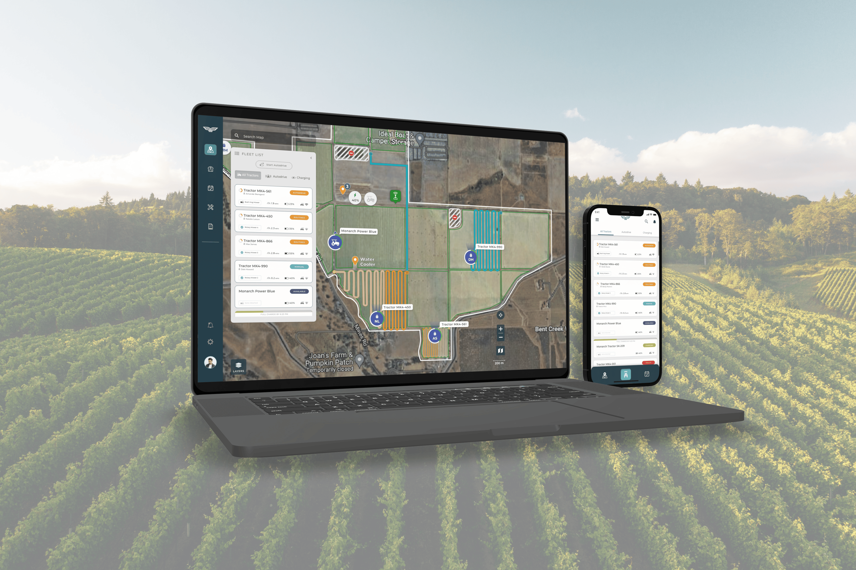 Autonomous Electric Tractor Technology Solutions | Monarch Tractor