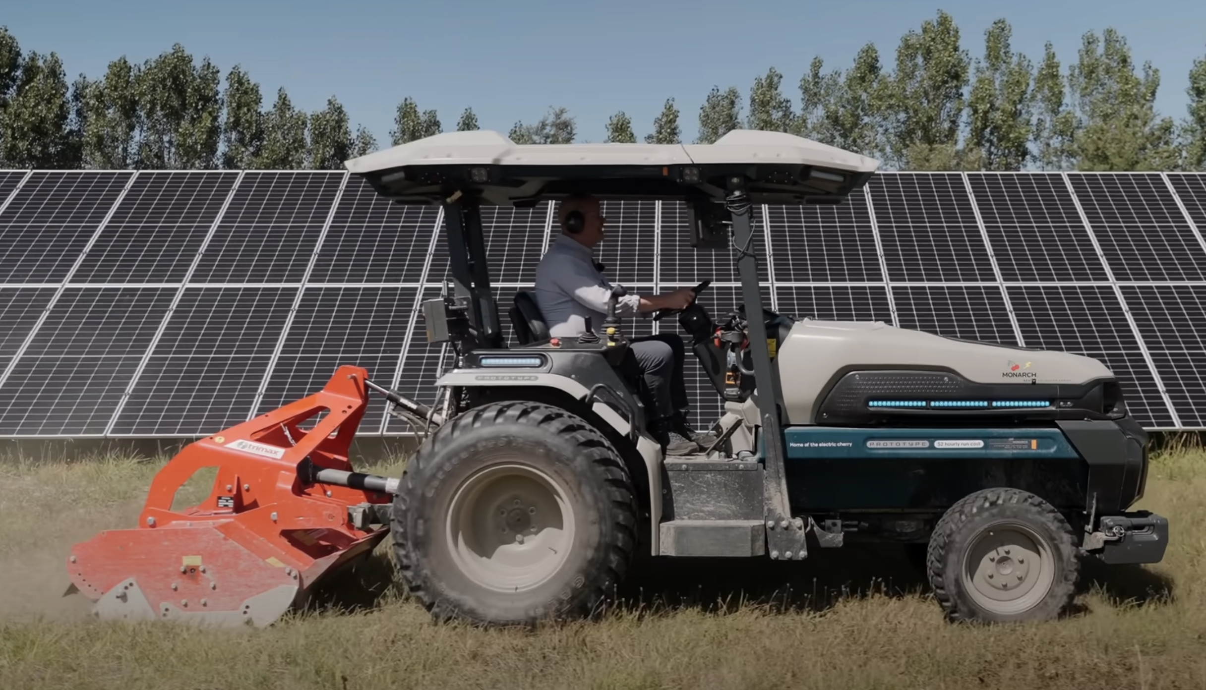 MK-V Tractor for the Solar Farm | Monarch Tractor